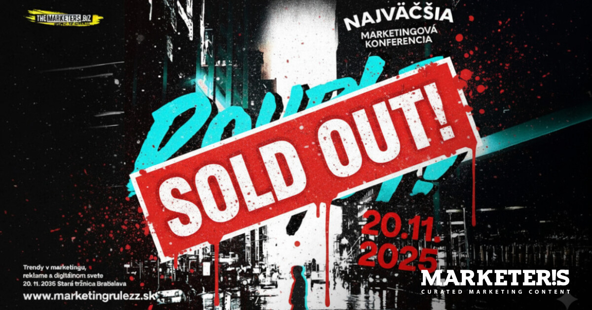 Konferencia Marketing RULEZZ 2025 je vypredaná