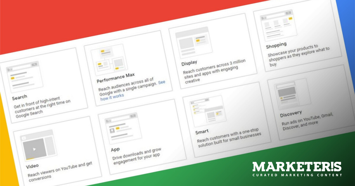 Reklama cez Google Ads: Aké typy kampaní umožňuje