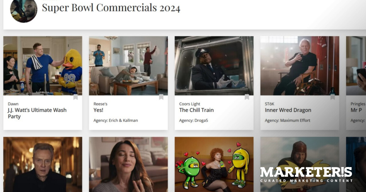 Kreativita: Collection Super Bowl Commercials 2024