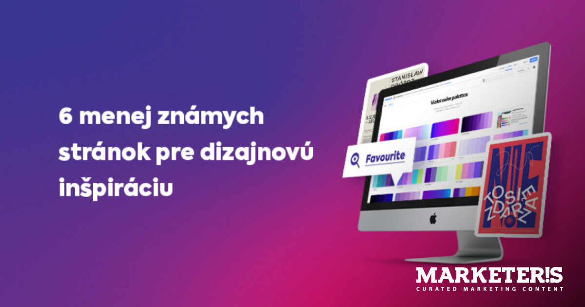 RIESENIA blog: 6 menej známych stránok pre dizajnovú inšpiráciu